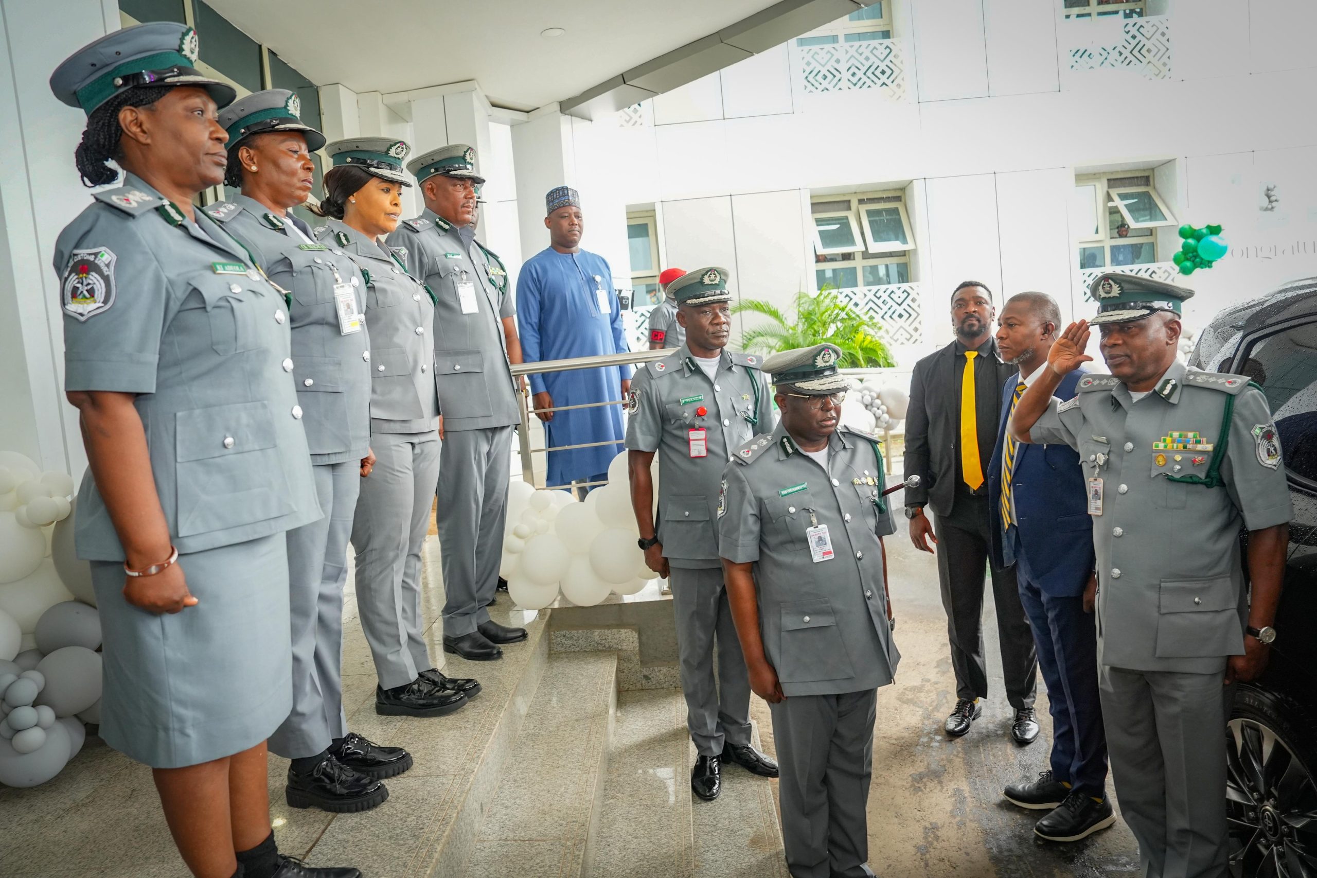 CGC Adeniyi Honoured by Officers as Chairperson of the WCO Council ...